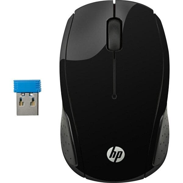 Mouse Wireless sem Fio x200 Oman Preto Hp | MadeiraMadeira