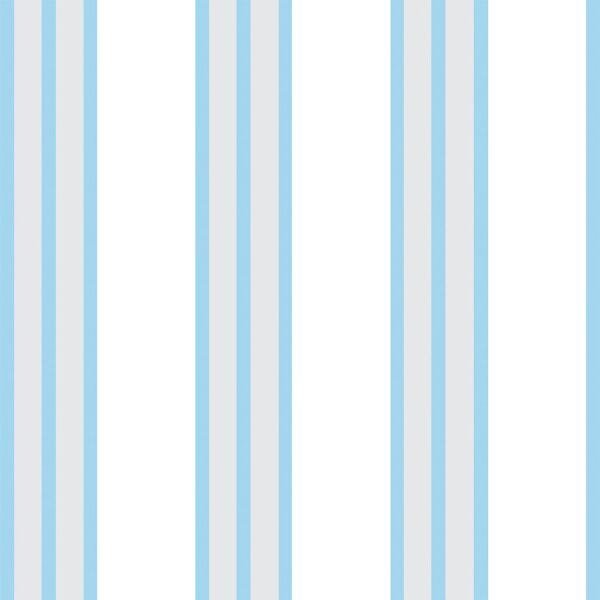 Papel de Parede Adesivo Listrado Azul Cinza Claro e Branco - SSLI-112 ...