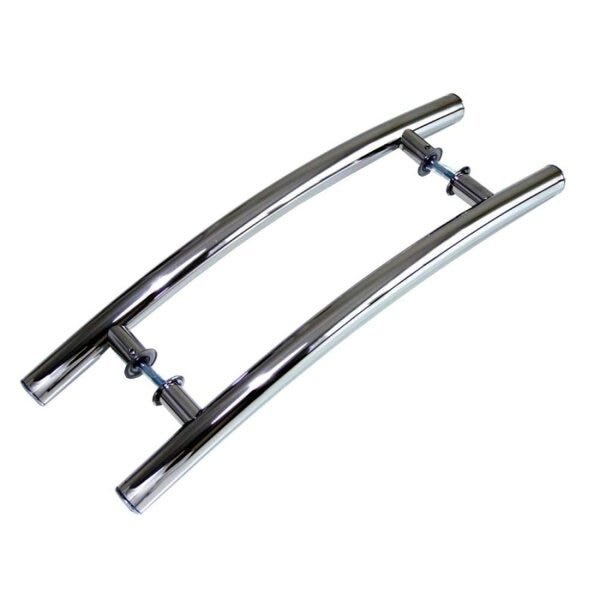 Puxador Duplo para Porta em Inox Belíssima Eco 100cm Geris | MadeiraMadeira