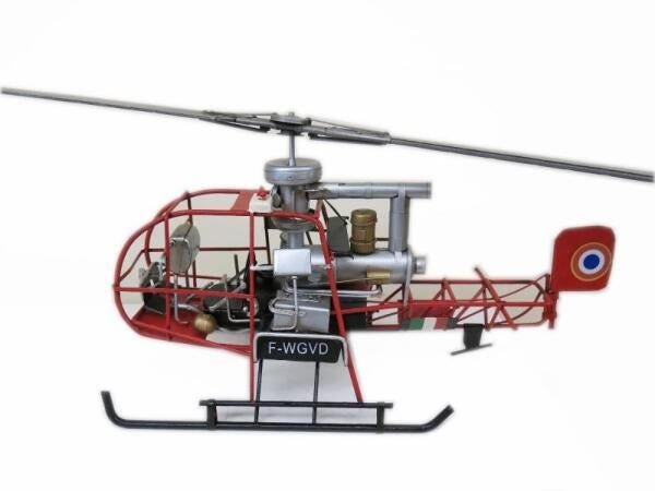 Miniatura Helicóptero Orange Mono Helicopter France, Cor: ÚNICO ...