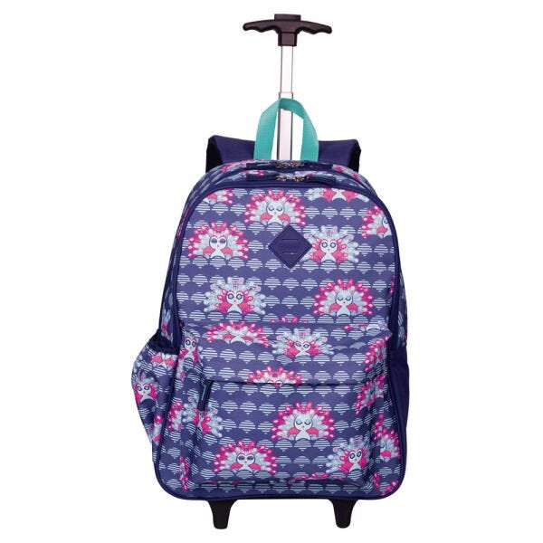 Mochila Carrinho Externo Sestini Rolling Pavão | MadeiraMadeira