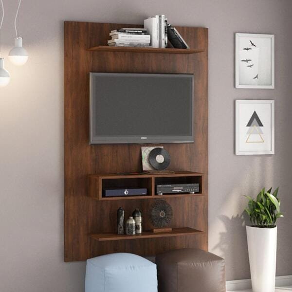 Painel para TV até 40 Polegadas Byte Imbuia - Viero | MadeiraMadeira