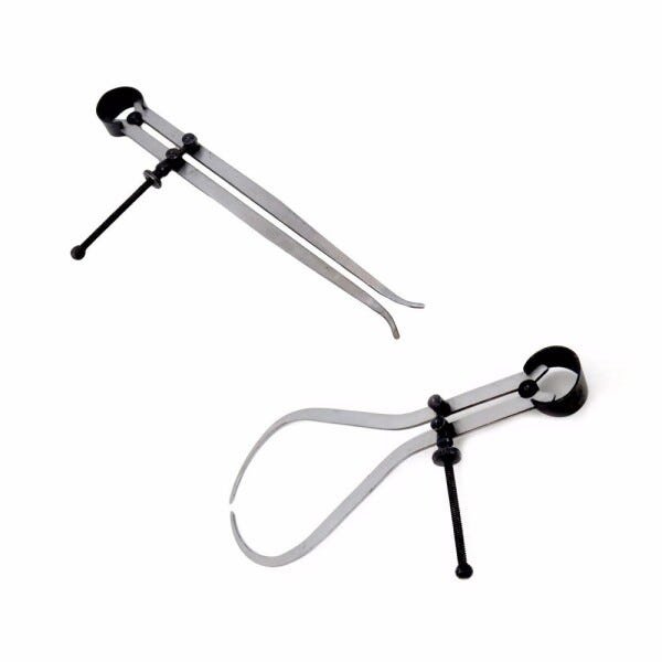 Kit com Compasso Interno e Externo para Mecânico 8 Pol Eda | MadeiraMadeira