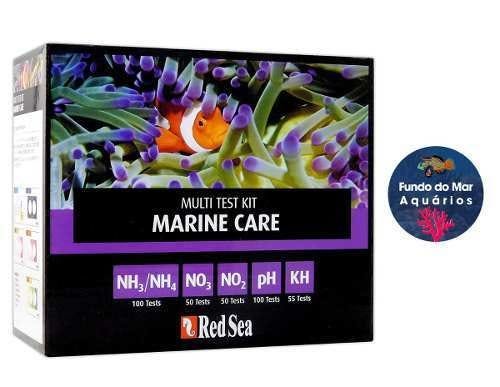 Red Sea Marine Care Kit Teste, No3, No2, Ph, Kh, Nh3/nh4 - N/A ...