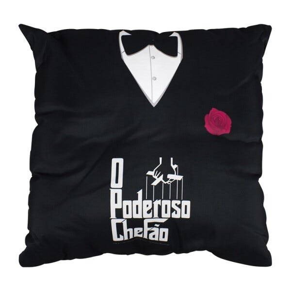 Almofada Poderoso Chefão Oficial Compartimento Secreto - 40 x 40 cm ...