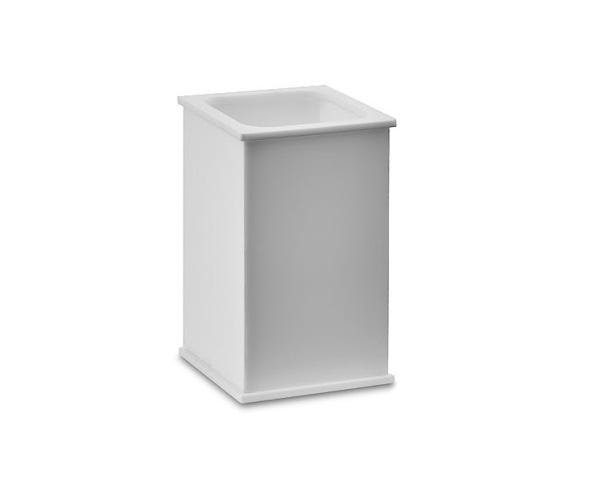 Kit Lavabo Banheiro Saboneteira Em Acrílico Branco 04 Itens ...