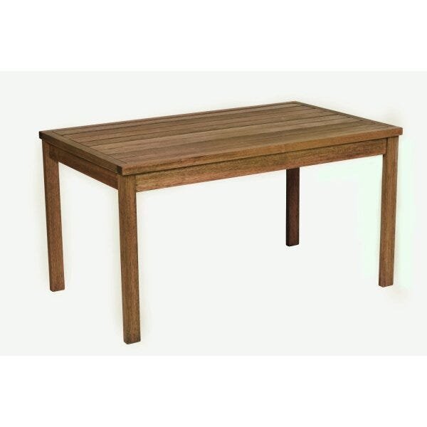 Mesa Retangular Madeira Maciça Ipanema Mestra Móveis | MadeiraMadeira