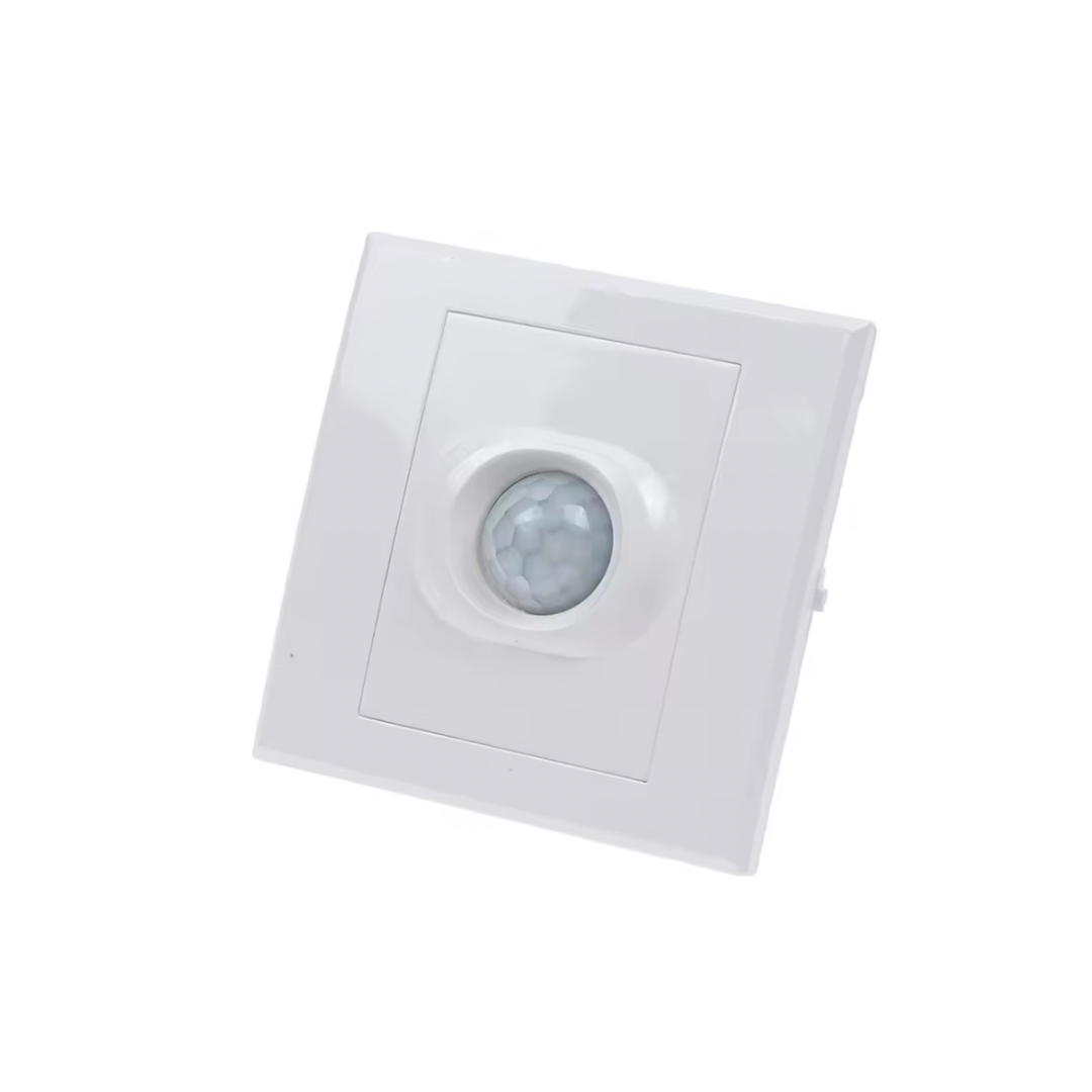 Mini Sensor de Presença Fotocélula Embutir Quadrado 8.6x8.6cm Bivolt ...