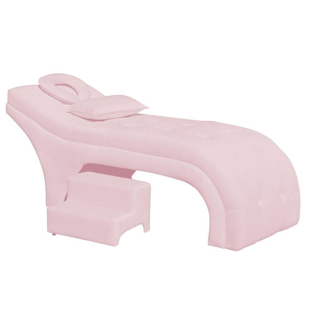 Maca Estofada Estética Botonê 60 Cm Sobrancelha Cilios Cor:rosa Bebê ...
