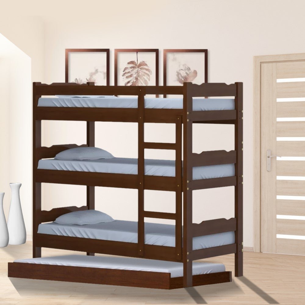 Treliche com Auxiliar em Madeira Macica Castanho Gigante Moveis ...