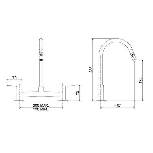 Torneira Misturador Lorenzetti LorenJoy 1256 C32 de Bancada Cromada ...