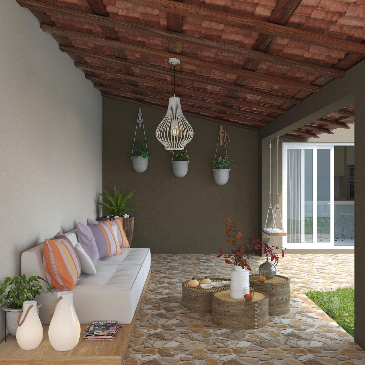 Piso 45x45 Incefra Design no Slip Ref Pd 45150 Cx C/ 2,32 | MadeiraMadeira