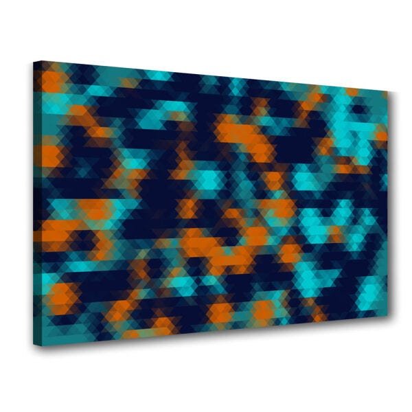 Quadro Decorativo Parede Sala Abstrato 1232 | MadeiraMadeira