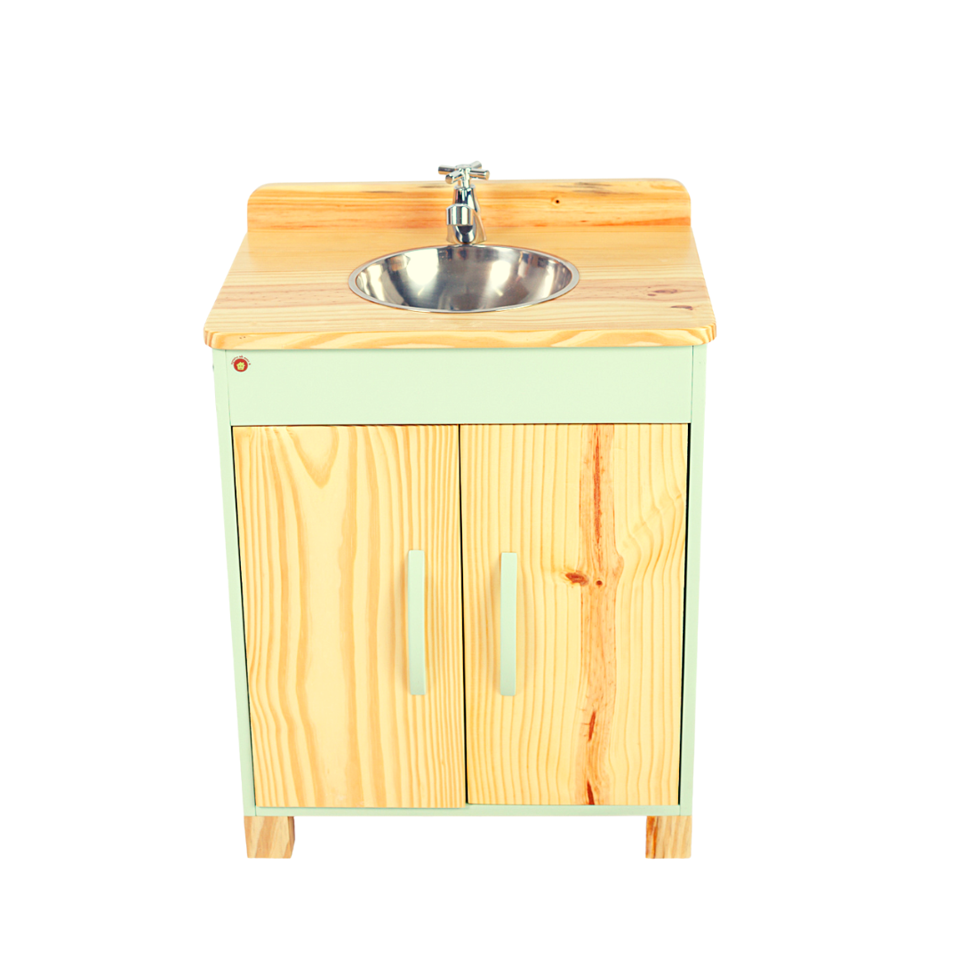 Cozinha Infantil - Pia individual - verde - A Casa da Criança ...