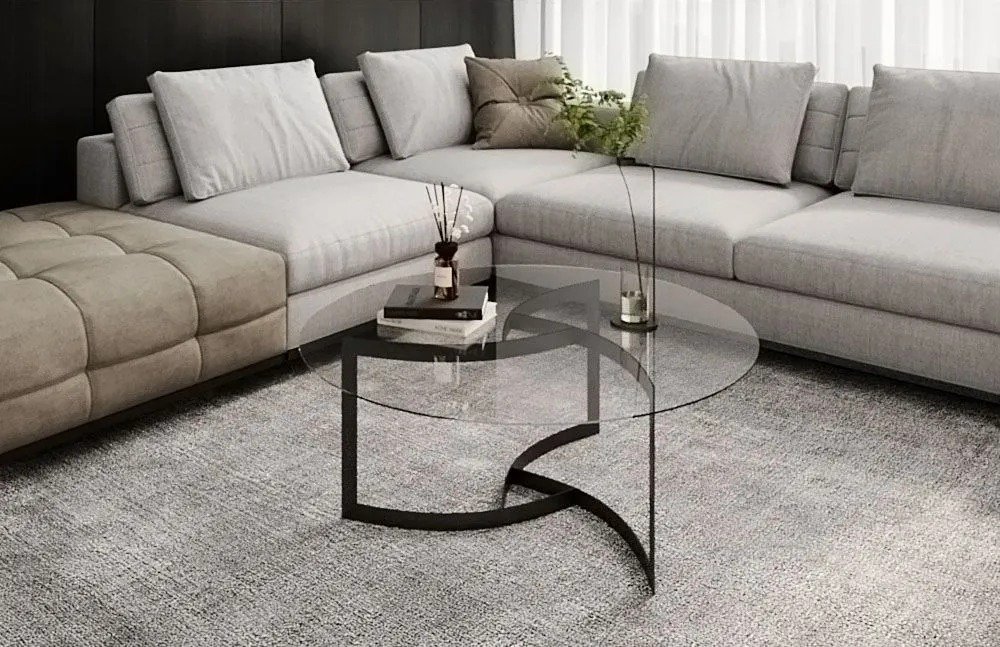 Mesa de Centro Gana cor Preto 600x340 | MadeiraMadeira