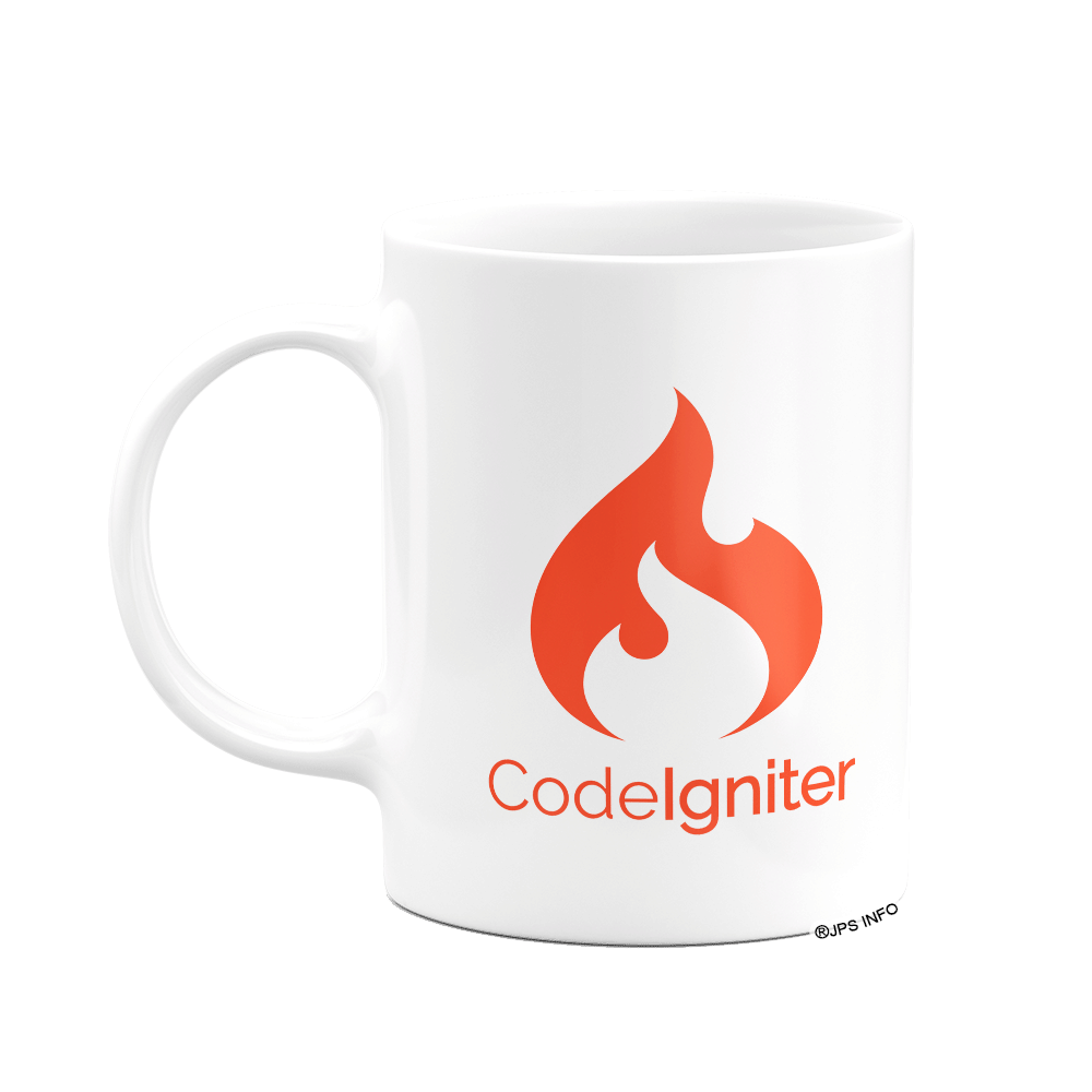Caneca Dev - Codeigniter - Branca | MadeiraMadeira
