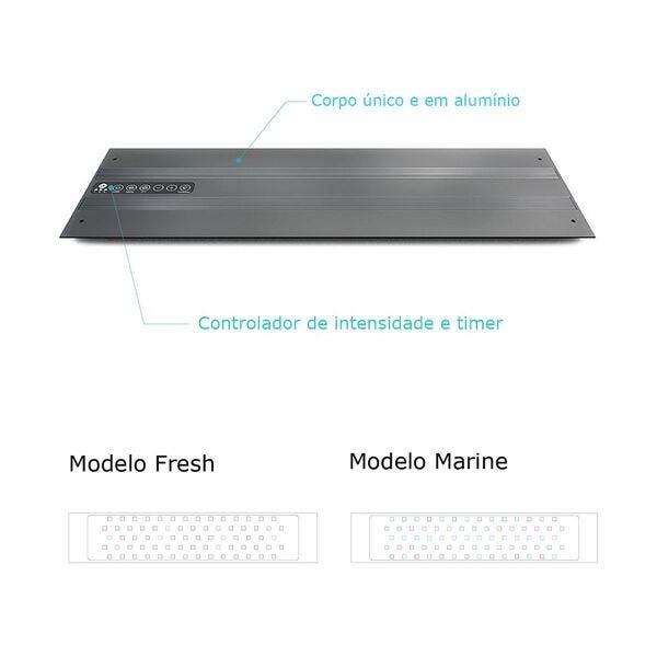 Luminária Led Nemo Light Plantado 36w Garantia De 1 Ano | MadeiraMadeira