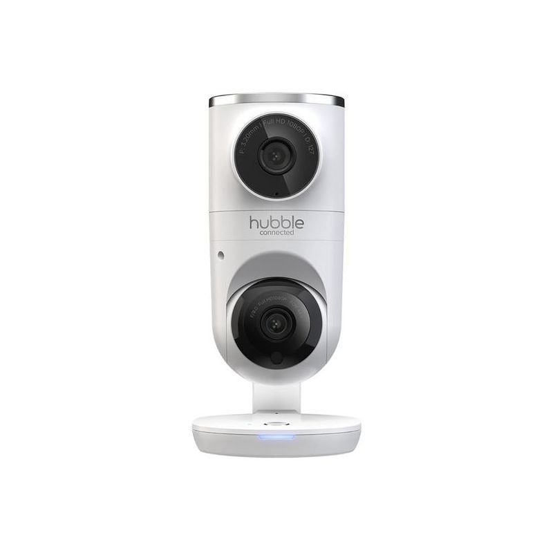 Câmera de Vigilância Hubble Nursery Pal Dual Wi-fi com Visão Noturna ...