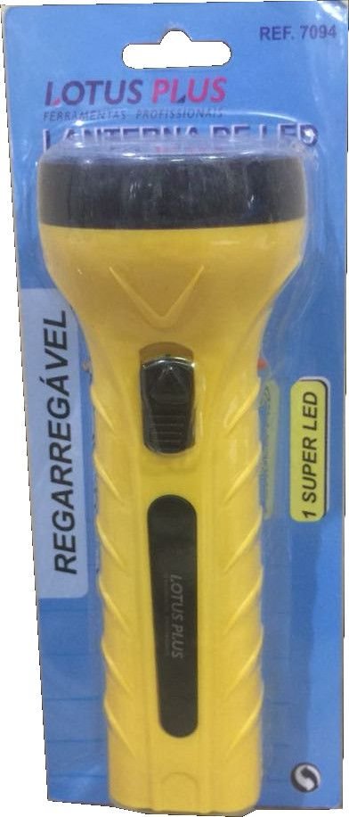 Lanterna Led Recarregável Super LED Longo Alcance | MadeiraMadeira