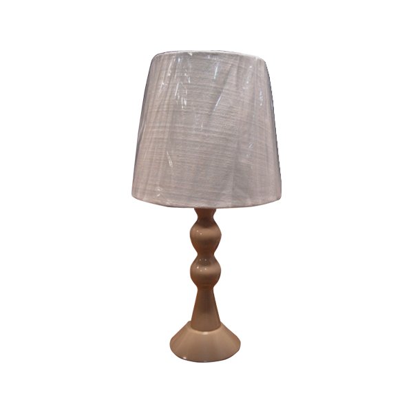 Luminária Abajour RCR Baby Pé Bege Com Cupula Rústica Cru Baby A MESA ...