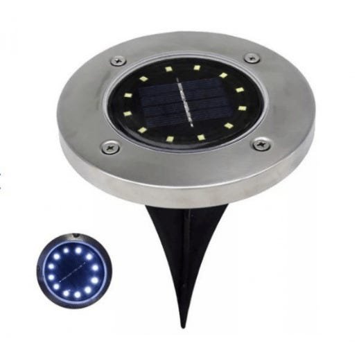 Balizador Led Solar Com Sensor Noturno Bivolt | MadeiraMadeira