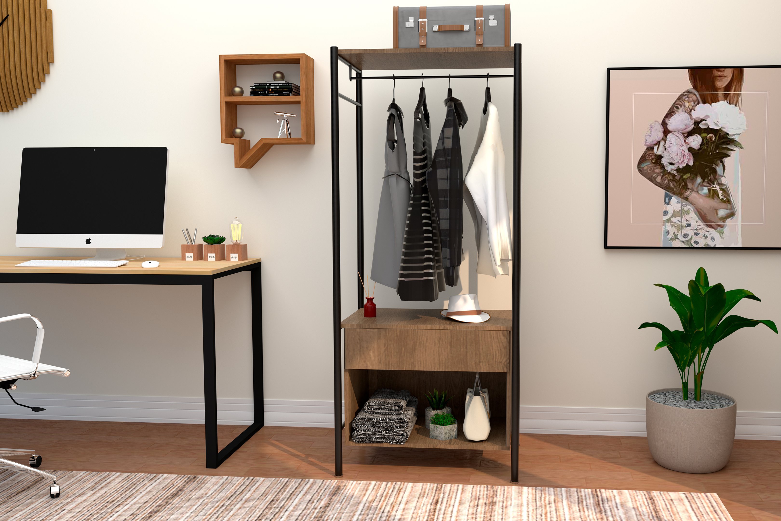 Guarda-Roupa Roupeiro Berlim | MadeiraMadeira