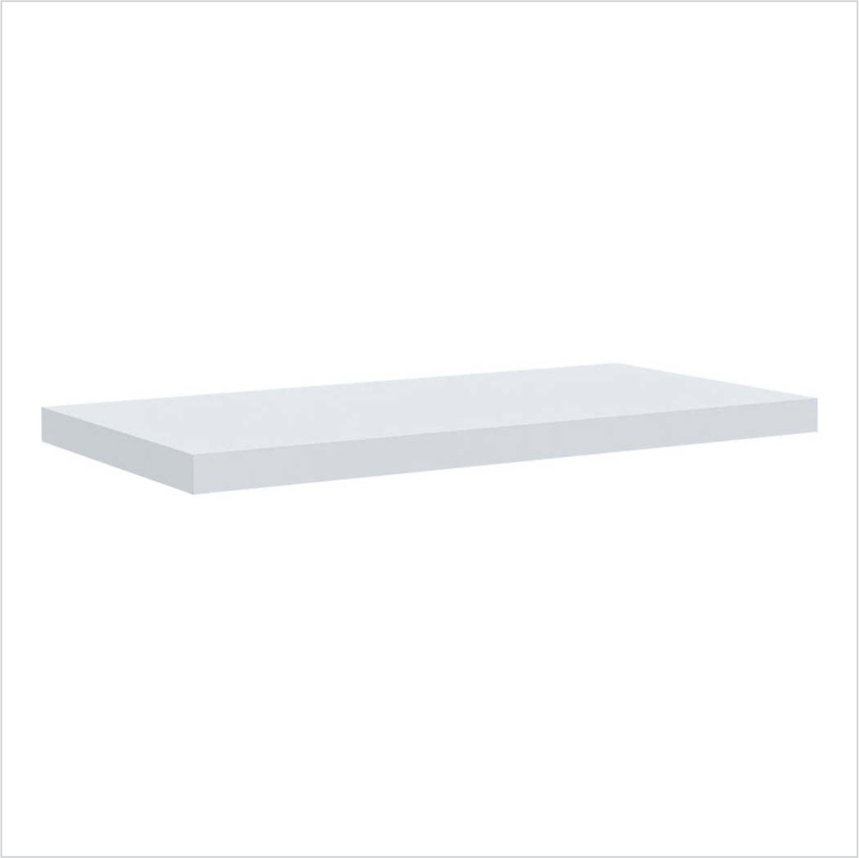 Prateleira Parede Madeira 100 % Mdf Branco 50x60 | MadeiraMadeira