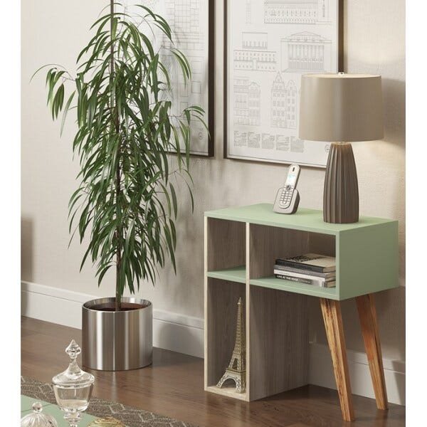 Nicho Aparador Leaves 1001 Aveiro Verde Be Mobiliario | MadeiraMadeira