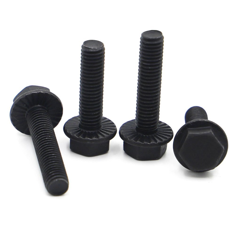 PARAFUSO SEXTAVADO FLANGEADO M14 X 35 FOSFATIZADO - 50Pçs | MadeiraMadeira