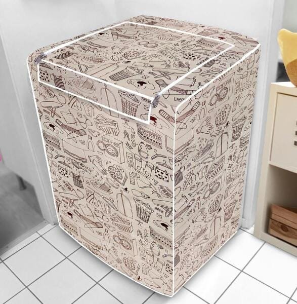 Capa Máquina de Lavar Abertura Superior Lavanderia P | MadeiraMadeira