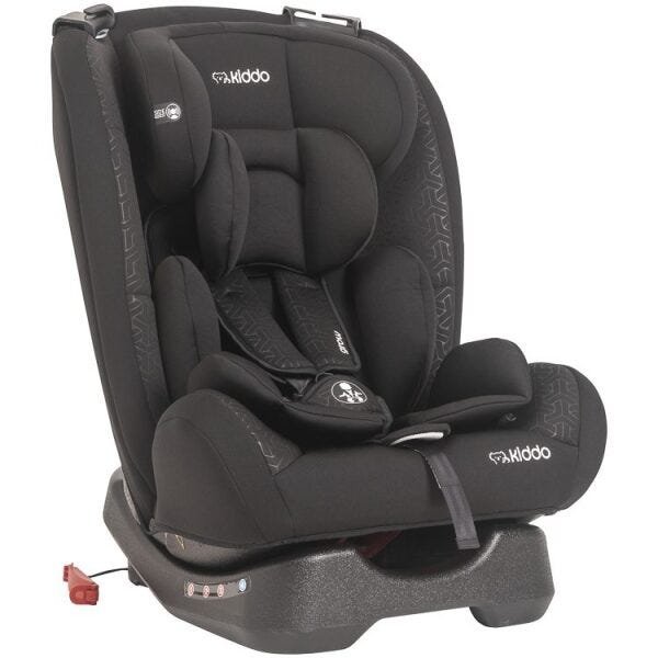 Cadeira para Auto Kiddo Grow - Preto - Grupos 0+, 1, 2 e 3: 0 a 36 Kg | MadeiraMadeira