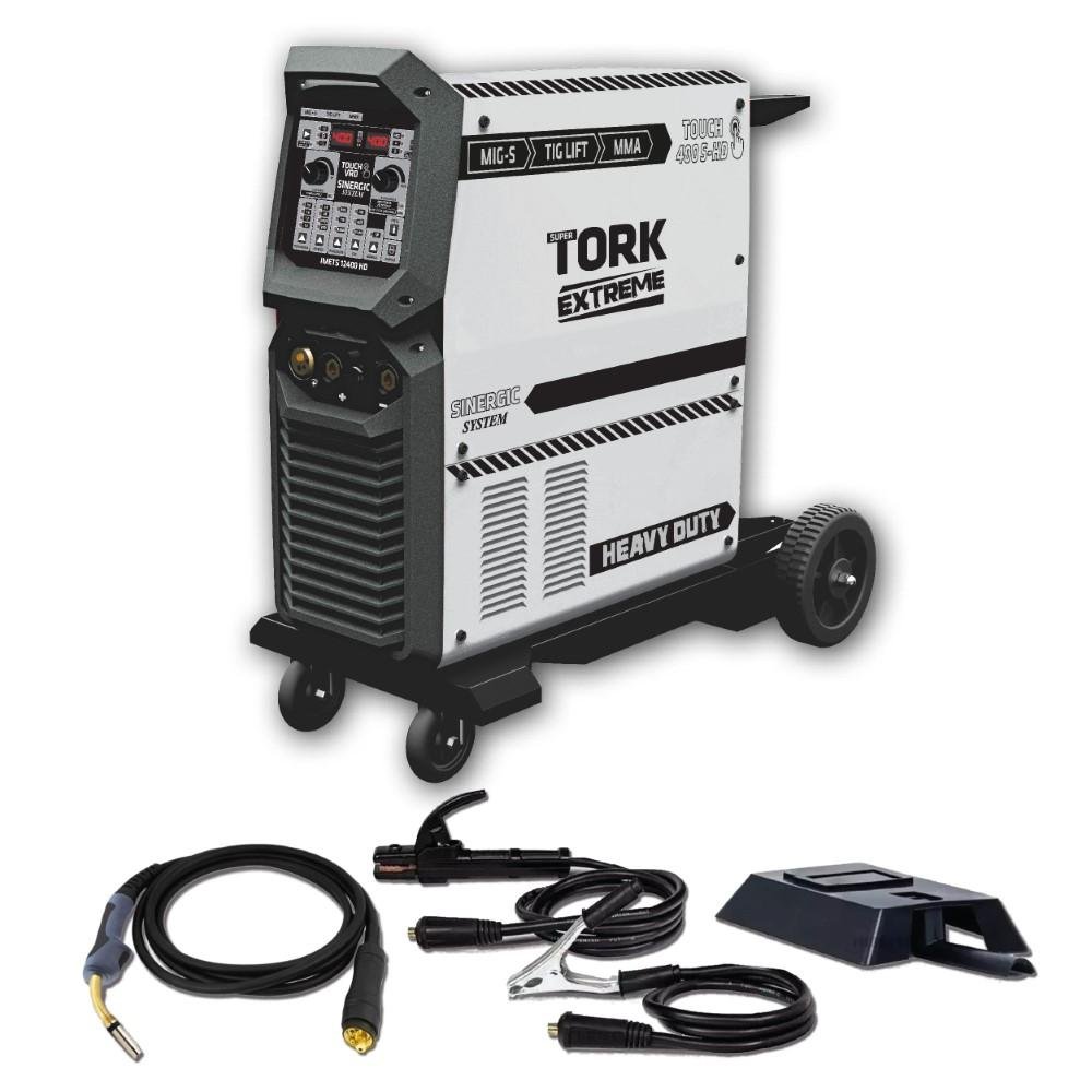 Máquina De Solda Inversor Trisolda 400A Touch 400 S Mig S + Tig Lift ...