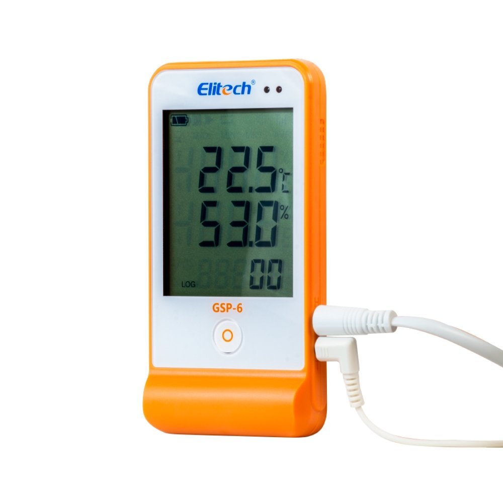 GSP-6 DATALOGGER DE TEMPERATURA E UMIDADE (-40 A 85°C / 10-99%UR) CONEXÃO CABO USB | MadeiraMadeira