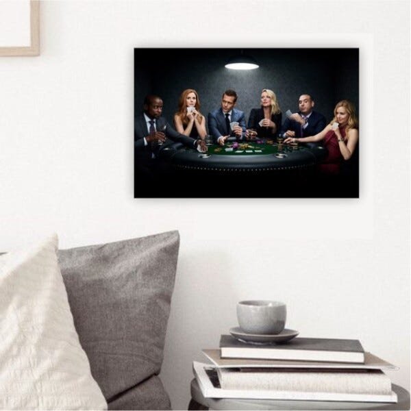 Placa Decorativa Série Suits - 20x30cm | MadeiraMadeira