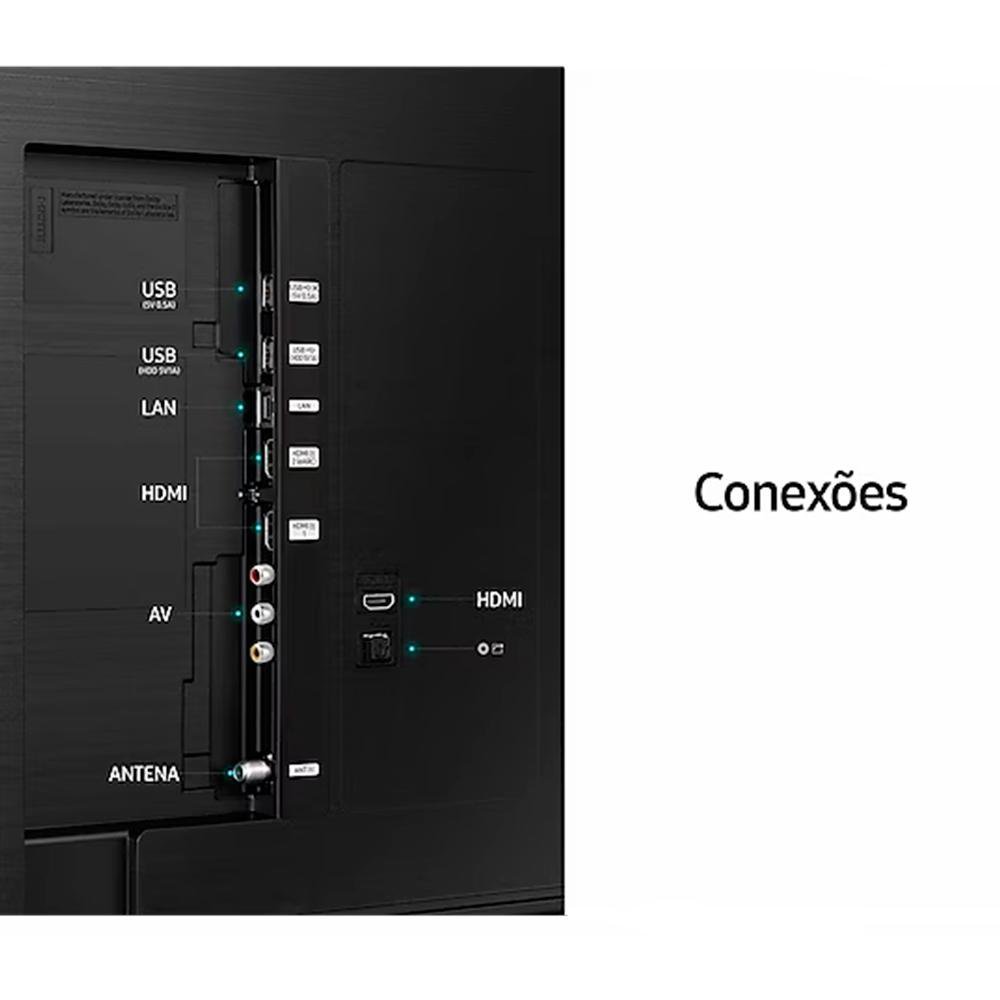 Smart TV 65 polegadas 4K Samsung QLED, com Gaming Hub, QN65Q60CA ...