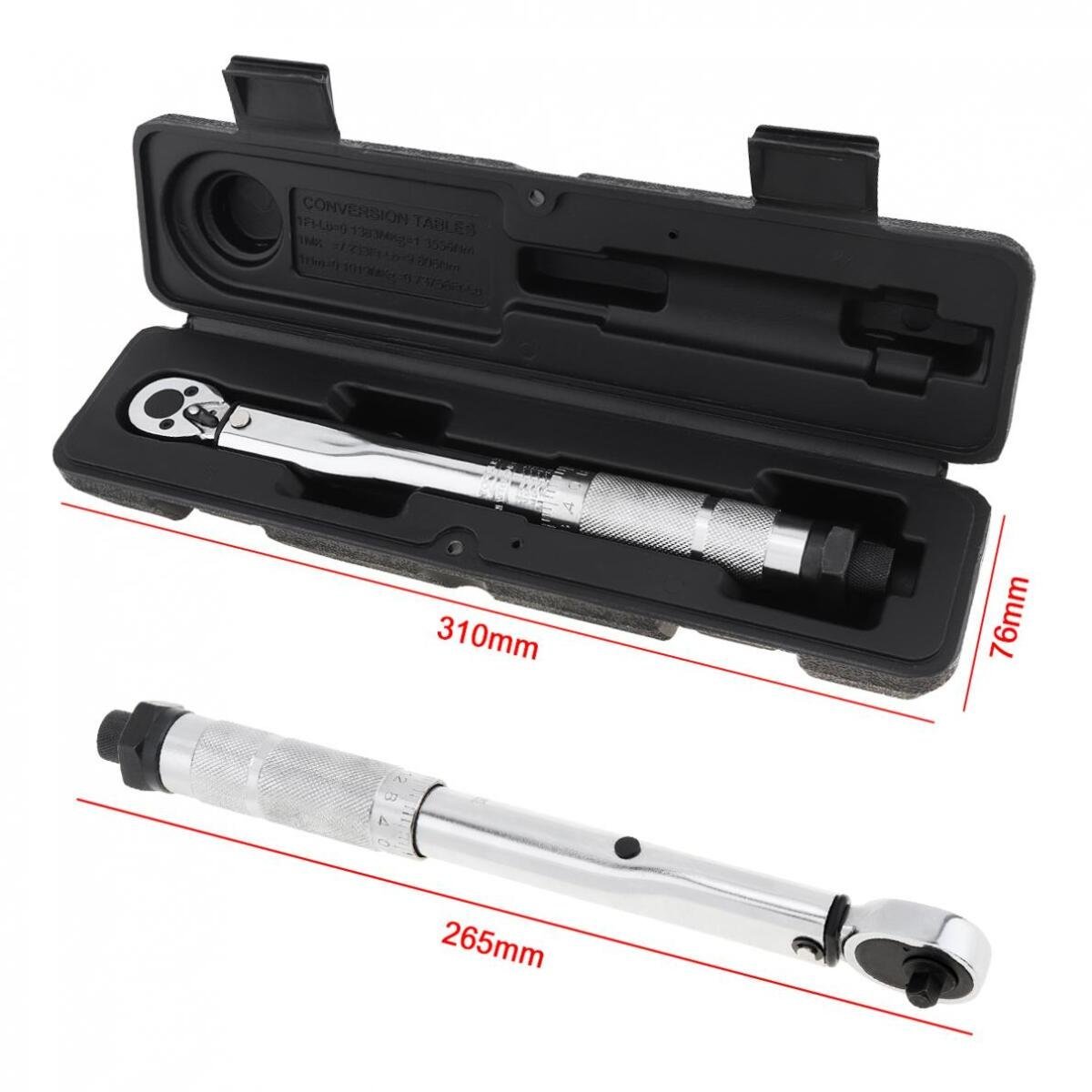 Torquimetro Estalo Mini 4 Soquetes 1/2 40-210 Nm com Estojo ...