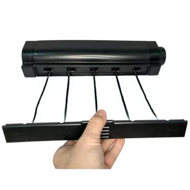 Varal Inteligente Rotoflex Secalux Preto Puxe e Use 5 Cordas ...
