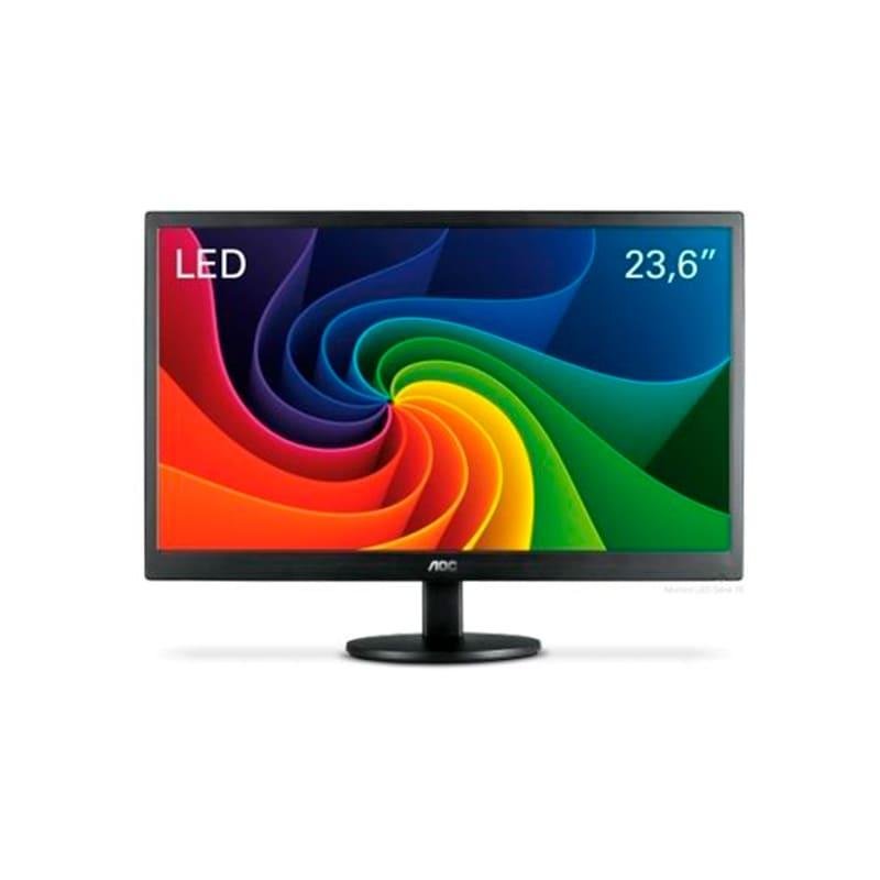 MONITOR 23.6" LED WIDE WVA FULL HD M2470SWD2 PRETO AOC | MadeiraMadeira