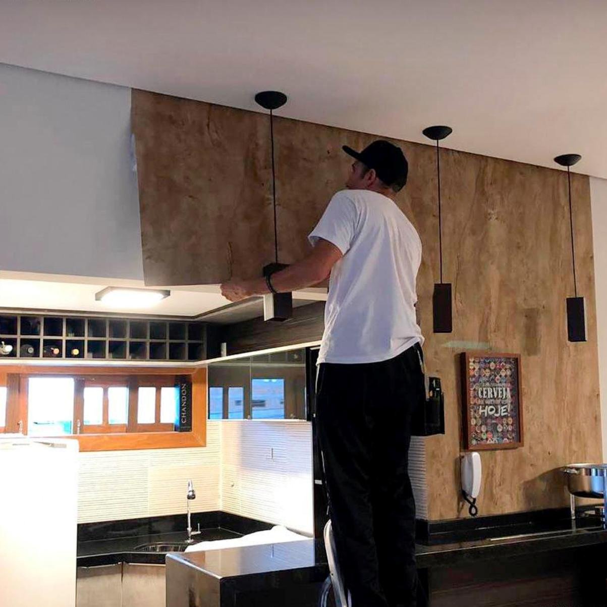 Adesivo Móveis Paredes Gold Madeira Md1802 - Pantone 7504C 200X60Cm ...