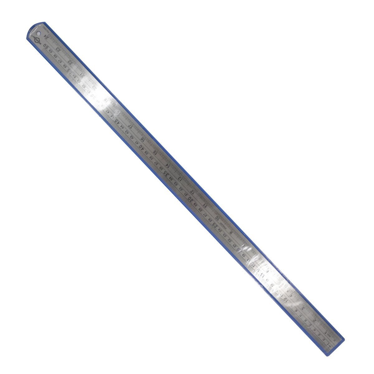 Régua Aço Inox 60cm 24 Polegadas Desenho Projeto Brasfort | MadeiraMadeira