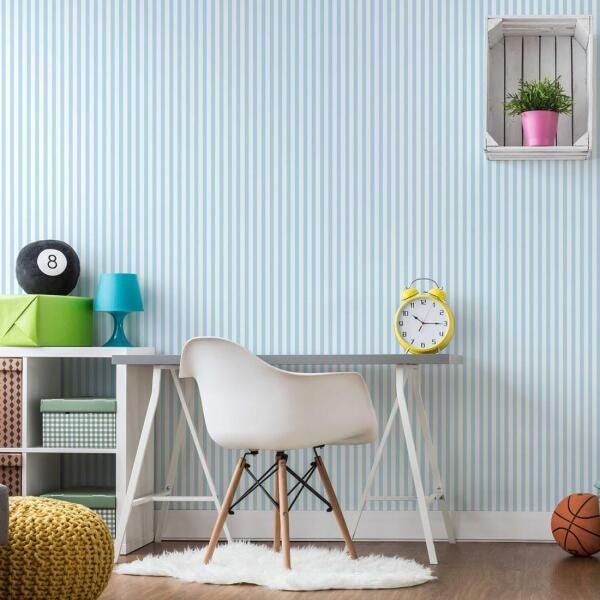 Papel de Parede Adesivo Rolo 0,58x3,00M listrado 3214338343 ...