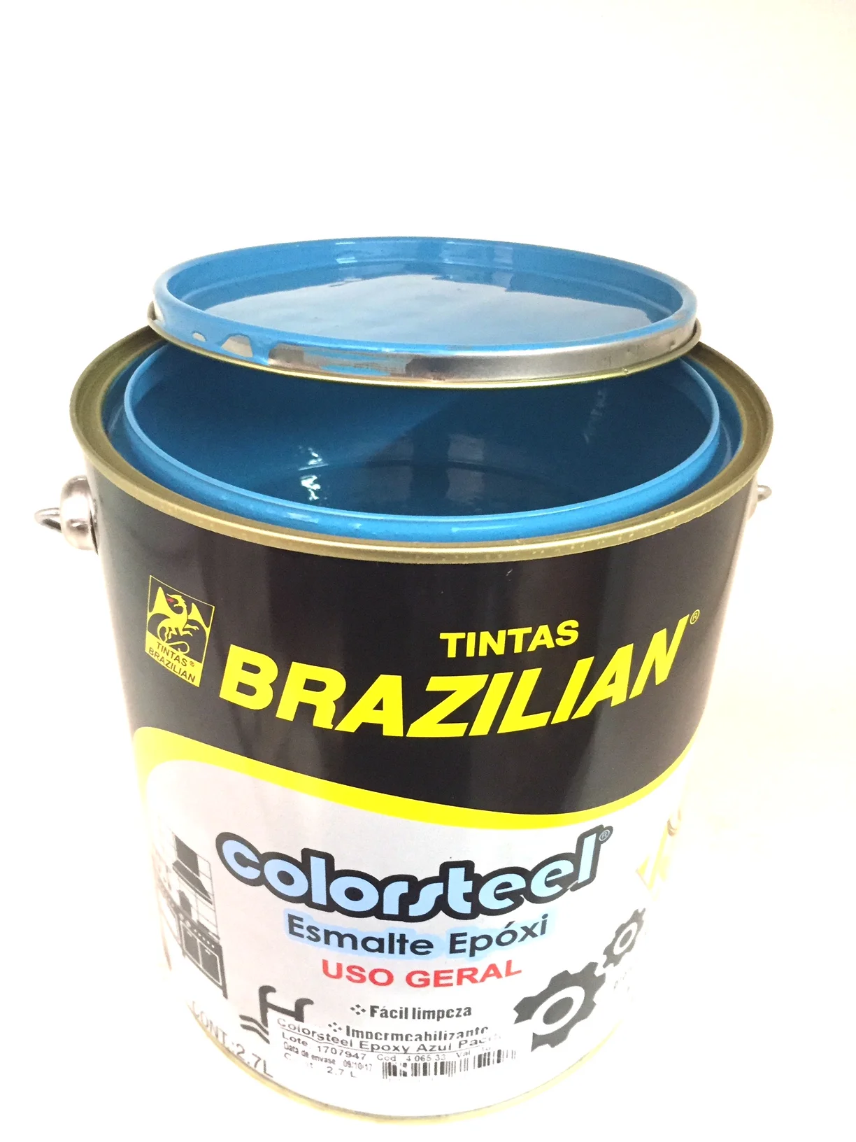 Tinta Epóxi Azul Piscina Piso Azulejo Com Endurecedor | MadeiraMadeira