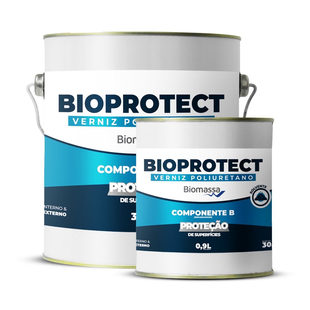 Bioprotect Verniz Pu À Base Solvente (3,6l) Biomassa do Brasil | MadeiraMadeira