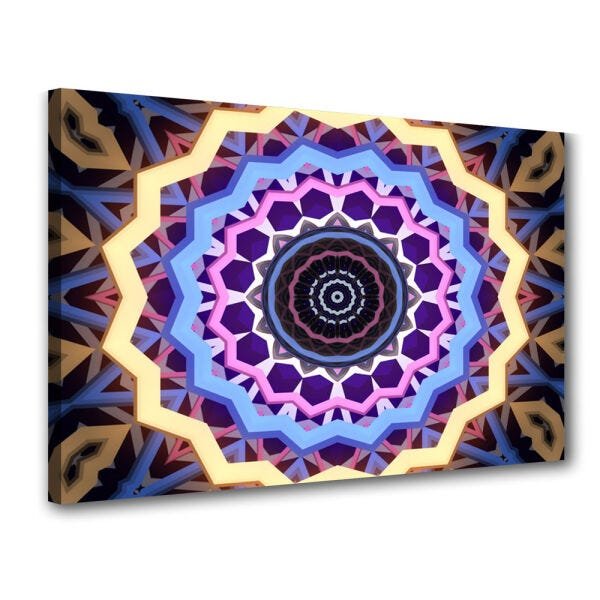 Quadro Decorativo Mandala 476 | MadeiraMadeira