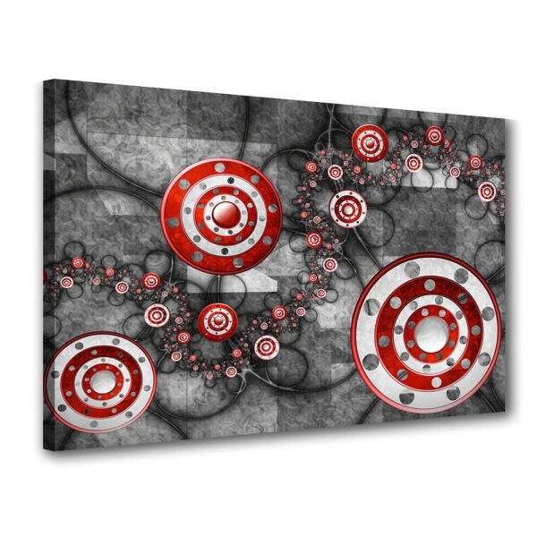 Quadro Decorativo Contemporaneo Asbtrato 258 | MadeiraMadeira