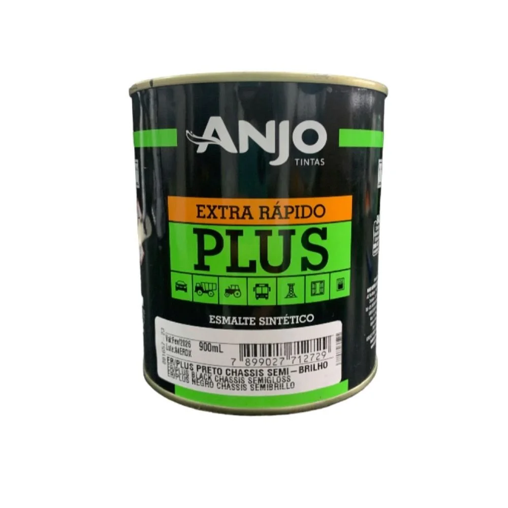 Tinta Extra Rápido Anjo Tintas Esmalte Sintético Plus 900ml | MadeiraMadeira