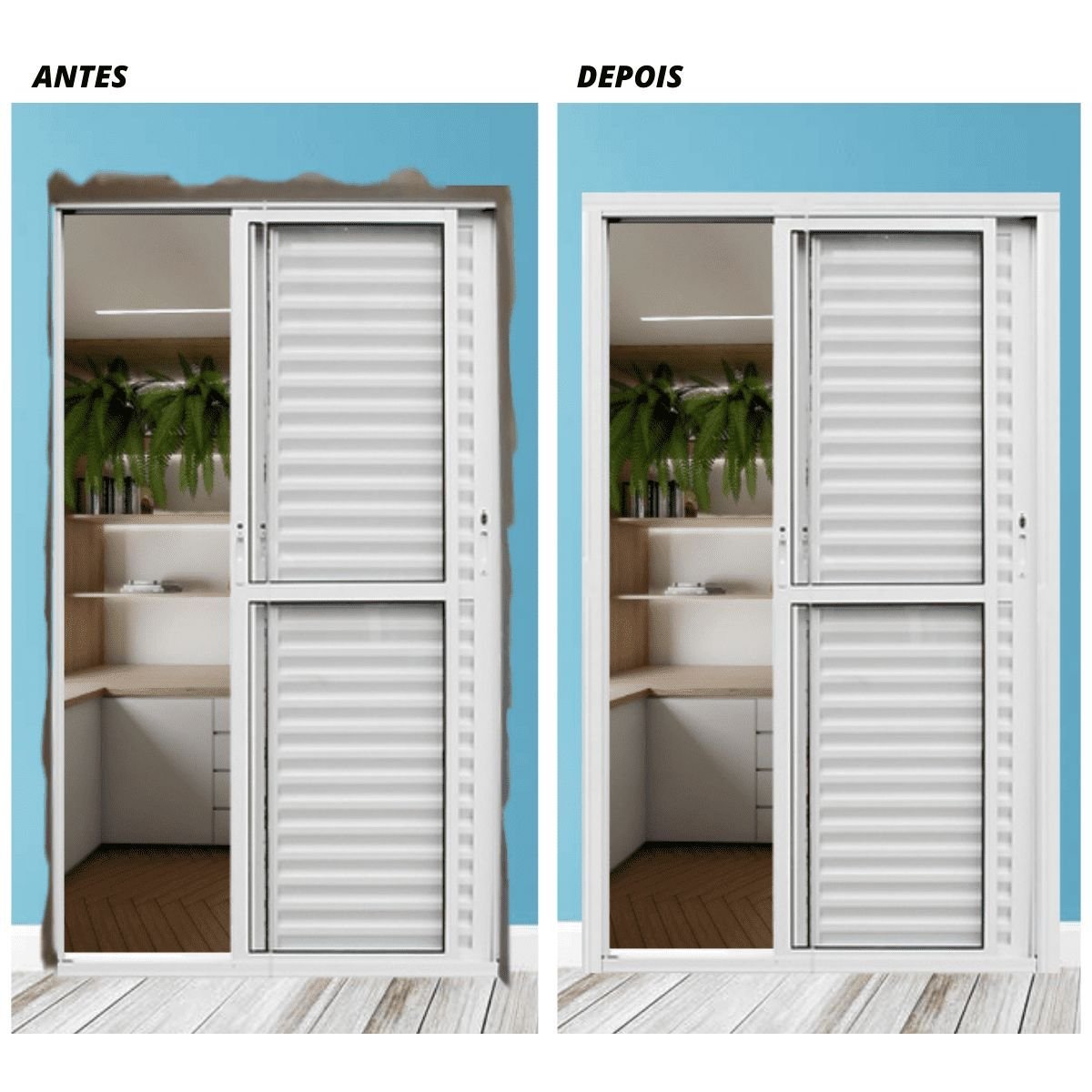 Arremates Alisares Branco Para Portas Balcão e Correr Linhas Fortiline ...