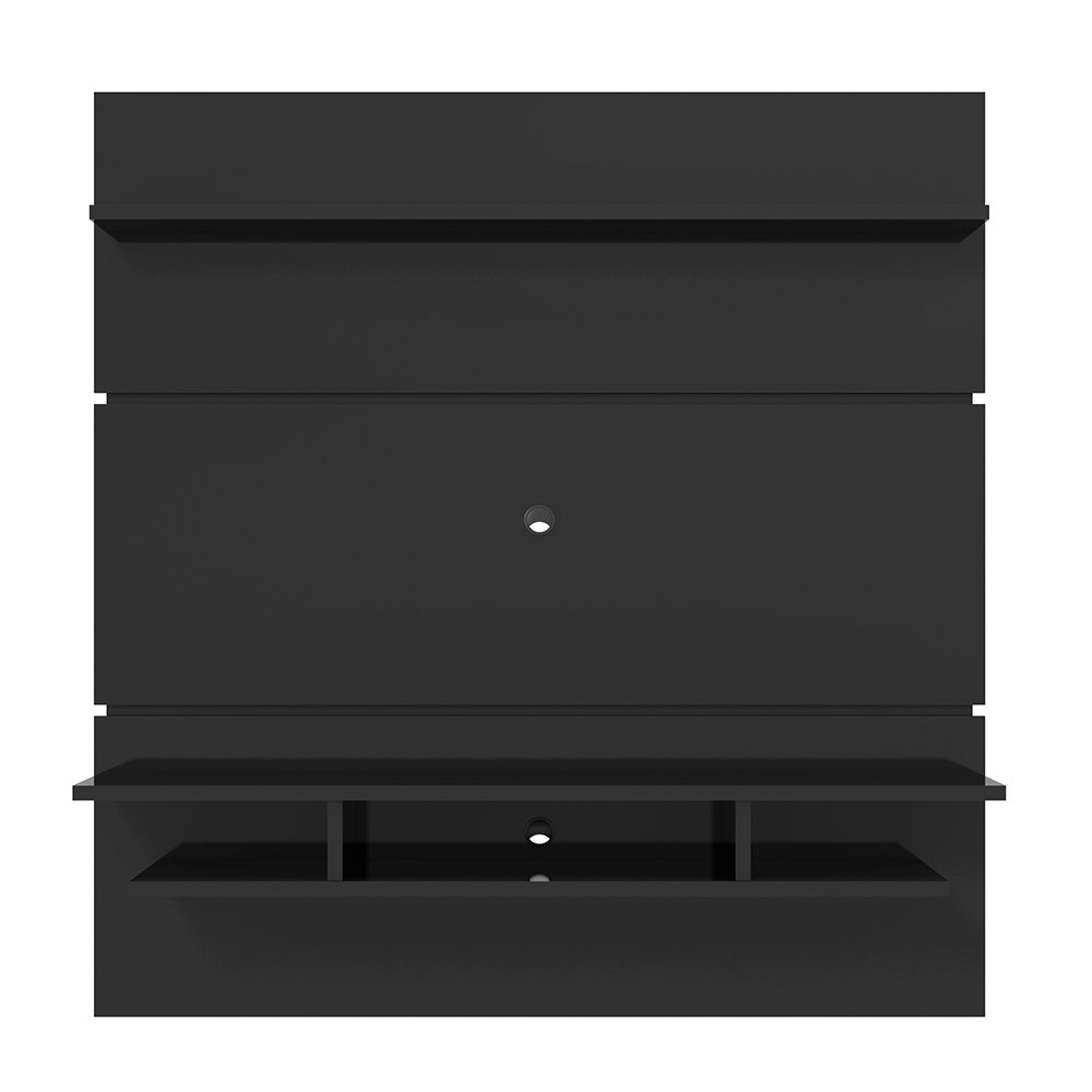 Painel para TV até 60" Nichos Adryan Patrimar Móveis:Preto | MadeiraMadeira