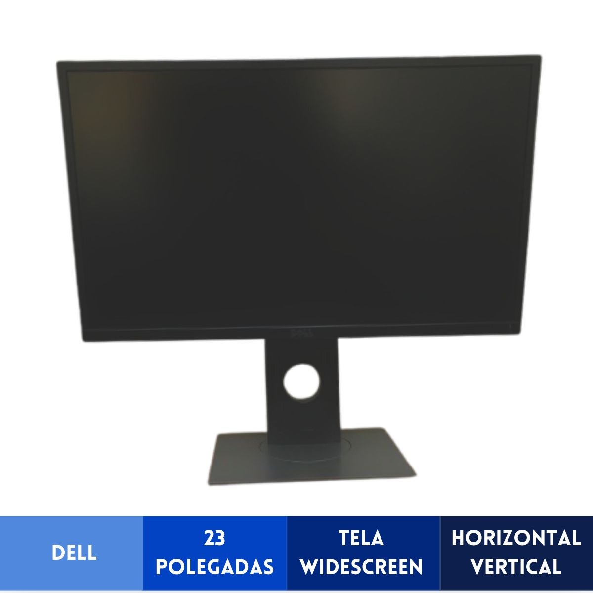 Monitor Dell 23 Polegadas Widescreen Horizontal e Vertical C/ Base ...