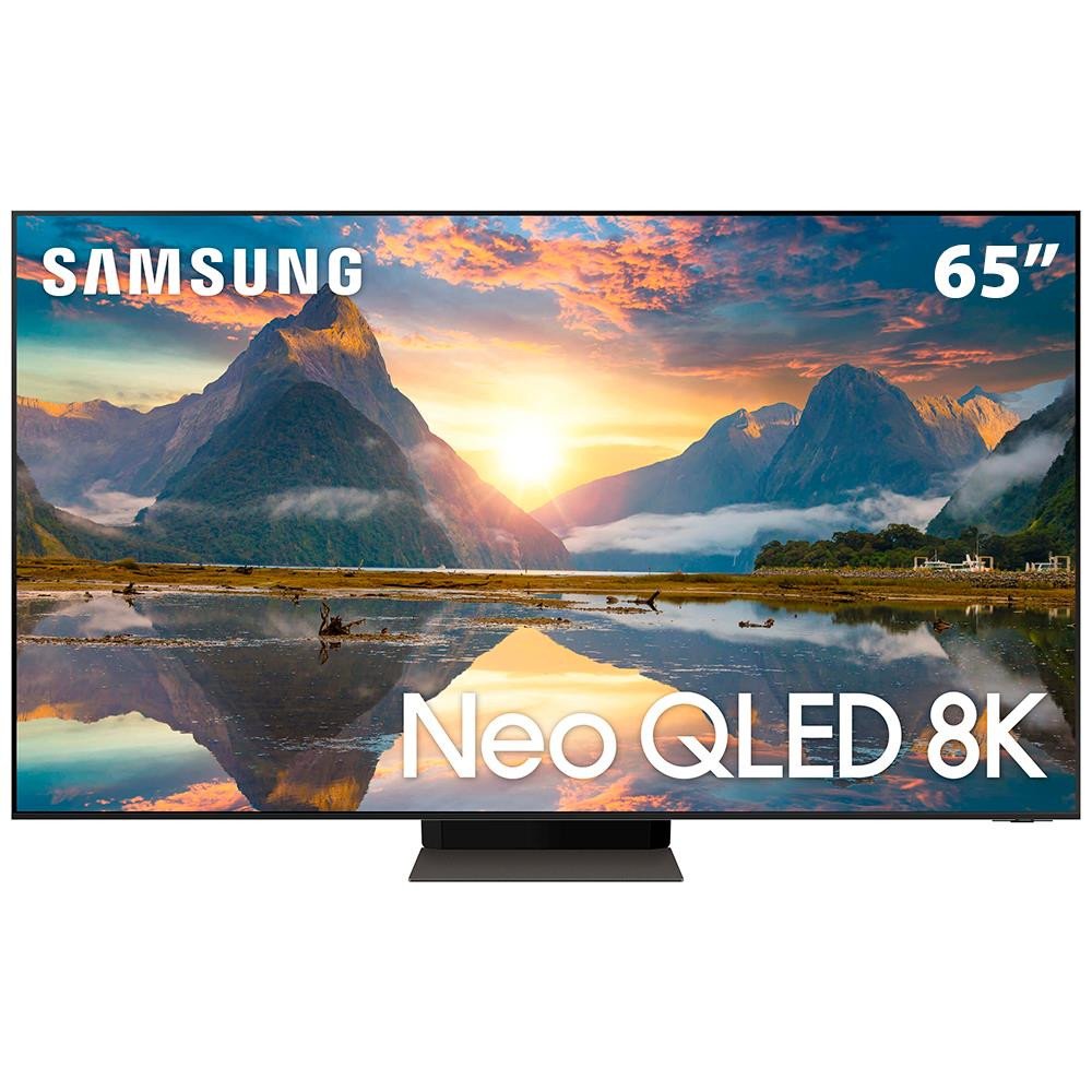Smart TV 65 Polega Neo QLED 8K Samsung QN700A Mini LED Painel 60hz ...